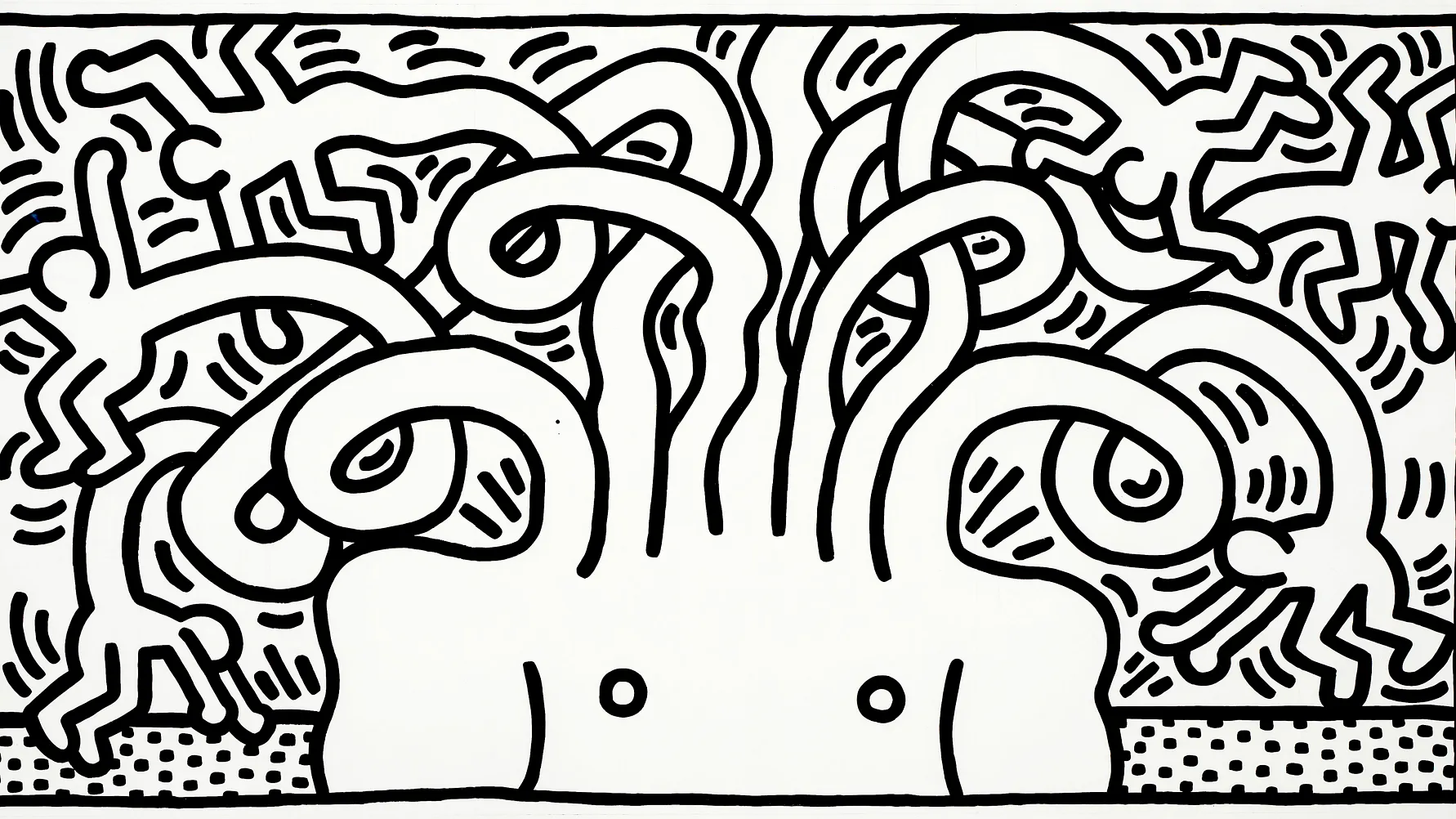 Street Artist, Pioneer and Activist – Keith Haring’s biggest graphic ...
