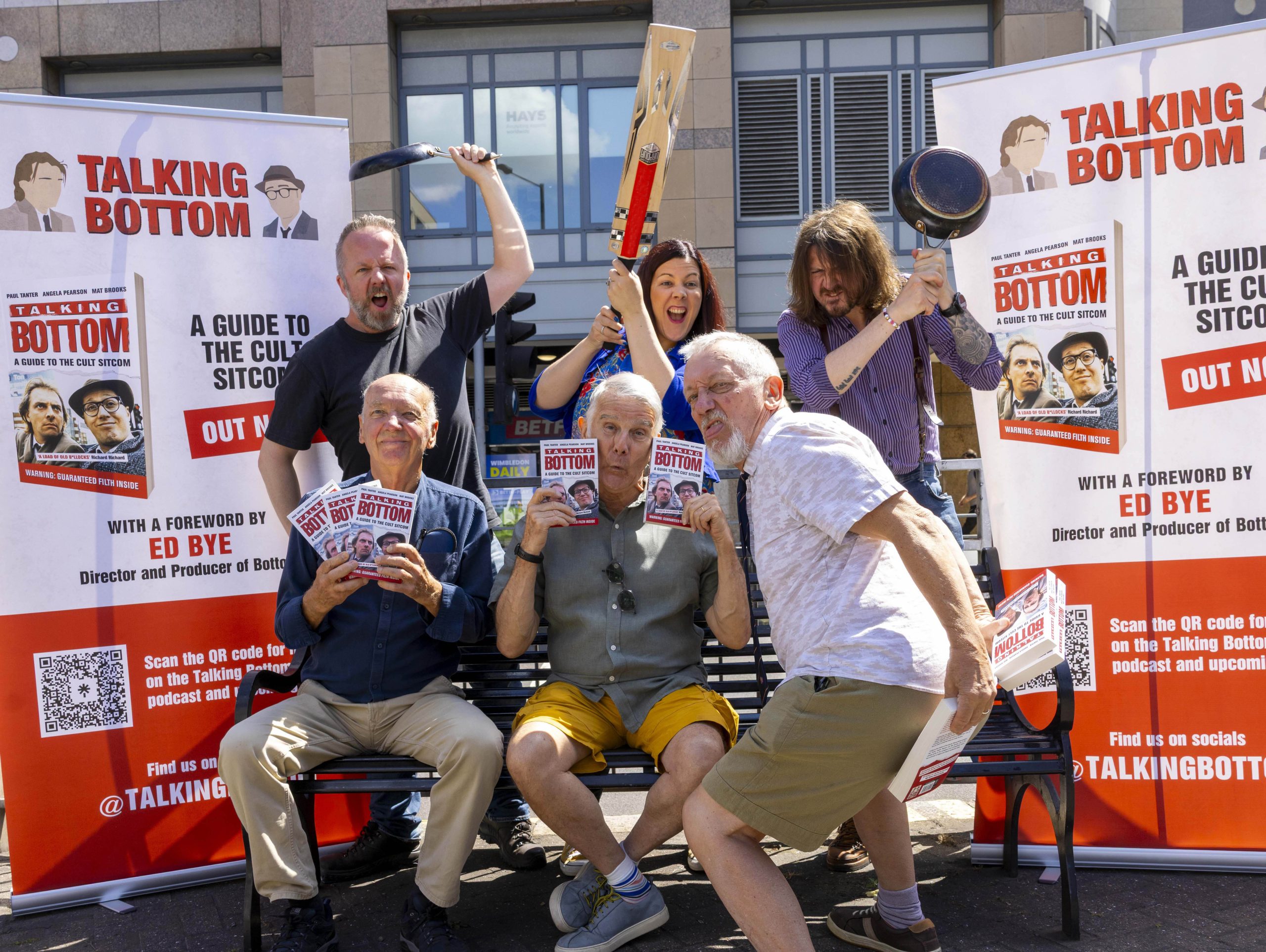 Bottom book celebrated with the whack of a frying pan at Rik Mayall ...